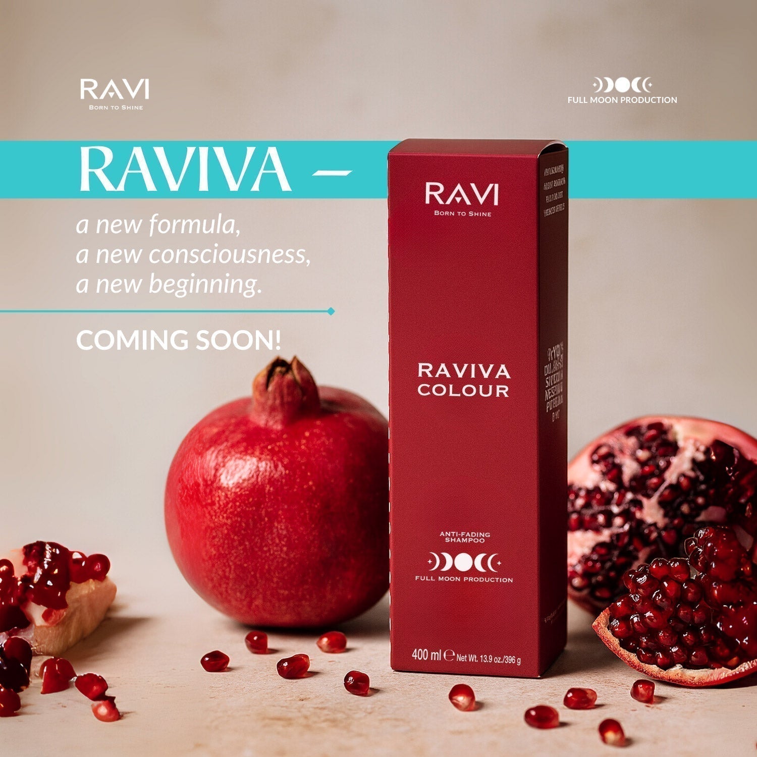 Unter dem Mond geboren. Zum Wiederbeleben geschaffen. – RAVI