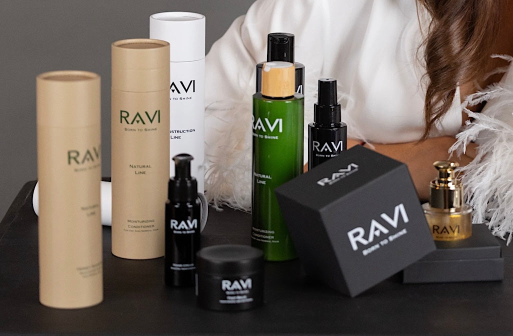 RAVI Born To Shine Haircare and Skincare Cosmetics online Store